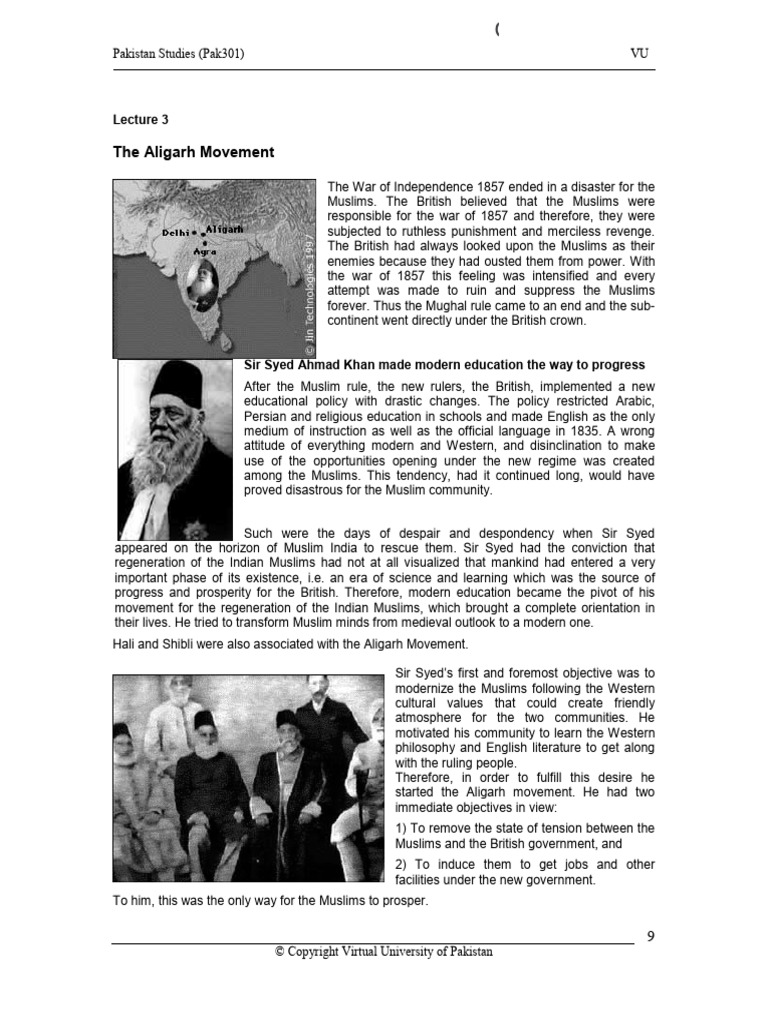 Pakistan Studies Notes 9 | PDF