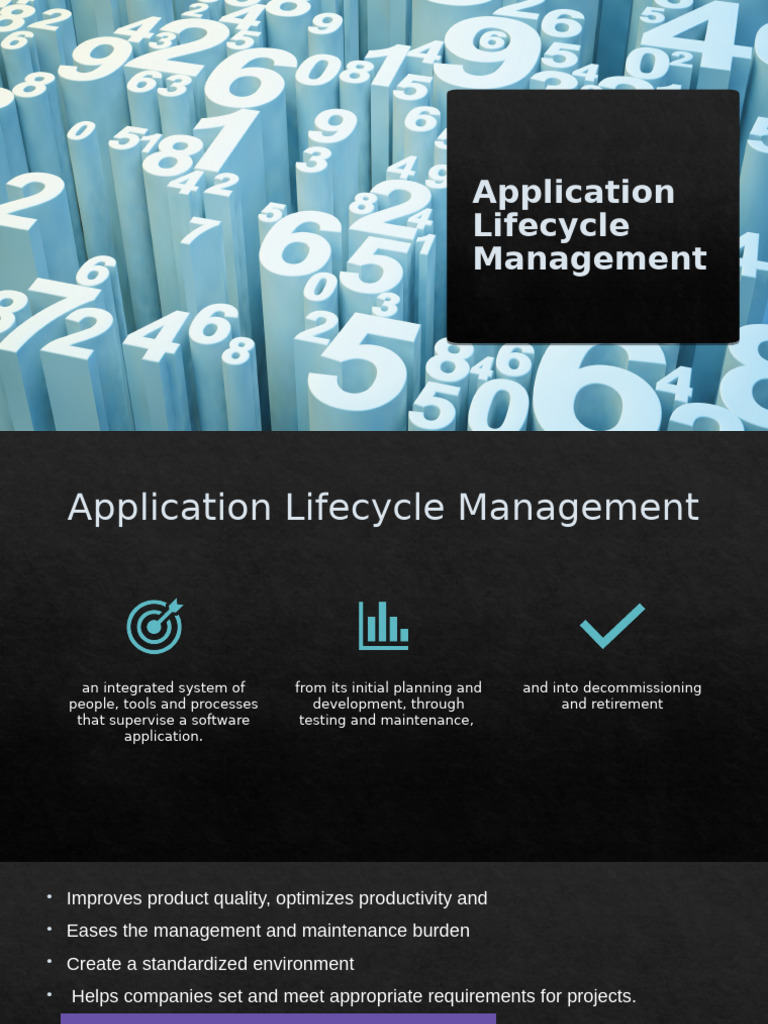 Application Lifecycle Management Overview | PDF