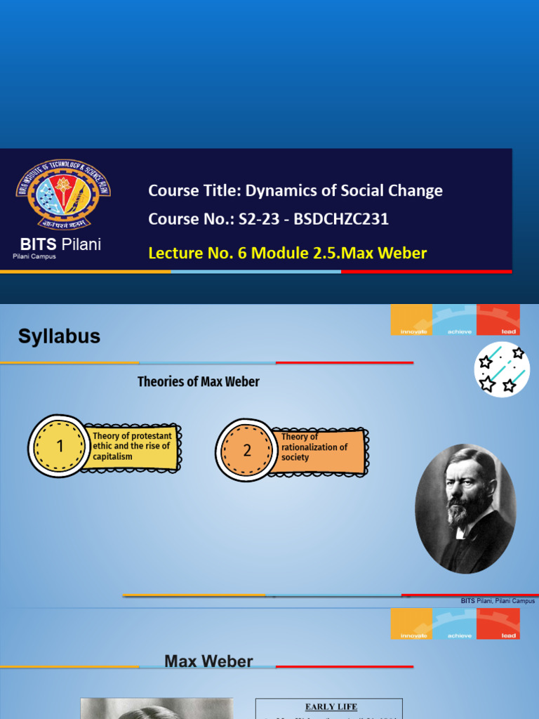 Max Weber's Theories on Capitalism | PDF | Max Weber | Bureaucracy