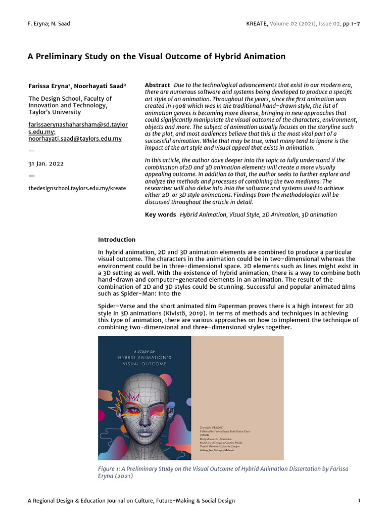 Paper 10 | PDF | Survey Methodology | Animation