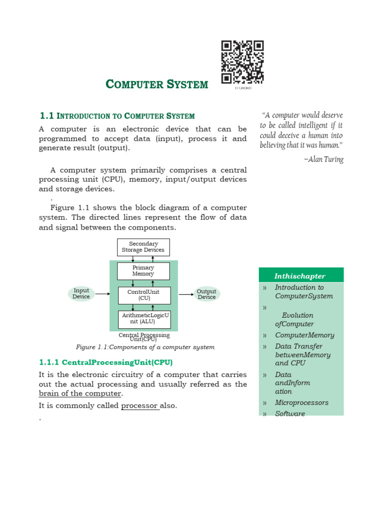 Ch1 Computer System New Pdf Graphical User Interfaces Computer