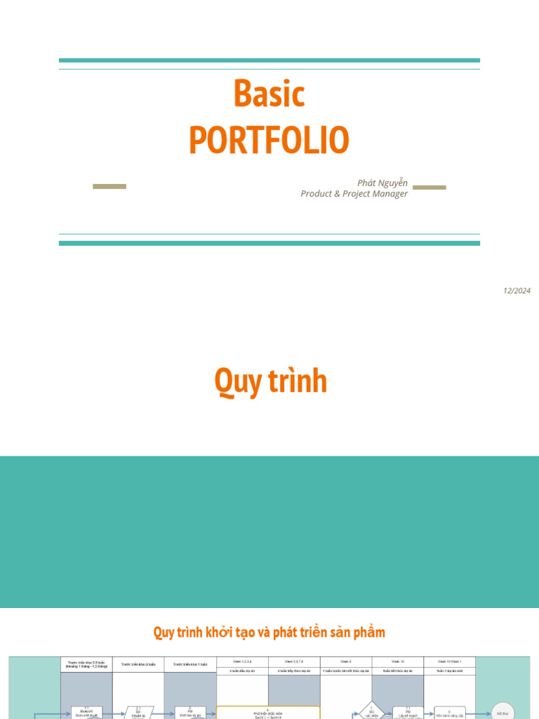 Phat Nguyen - Basic PORTFOLIO | PDF