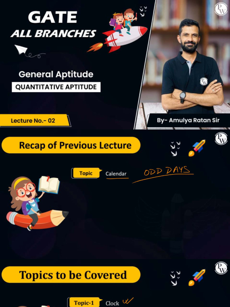 Quantitative Aptitude 02 Class Notes | PDF