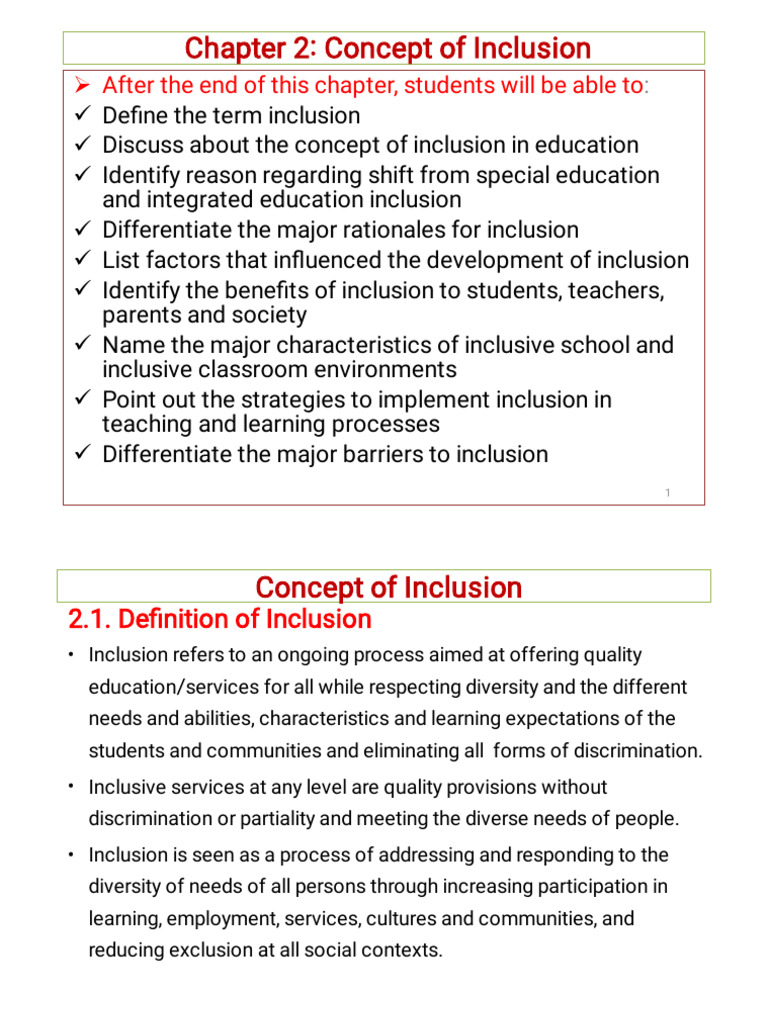 Understanding Inclusion in Education | PDF | Inclusion (Education ...