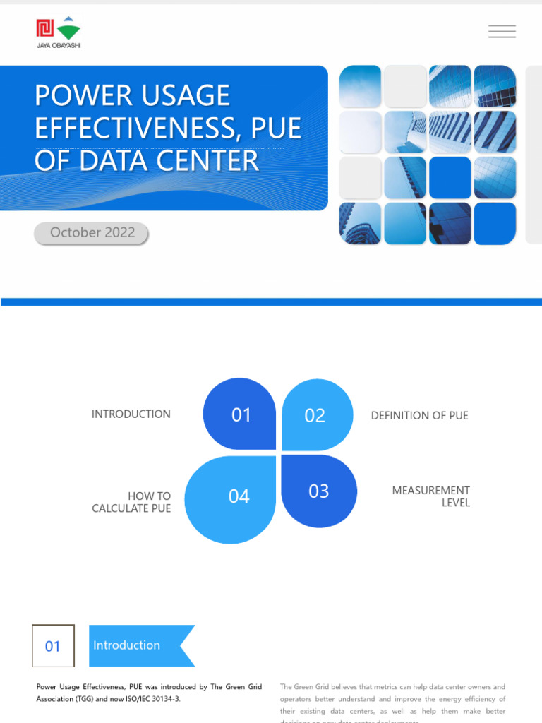 Understanding Power Usage Effectiveness (PUE) | PDF | Data Center