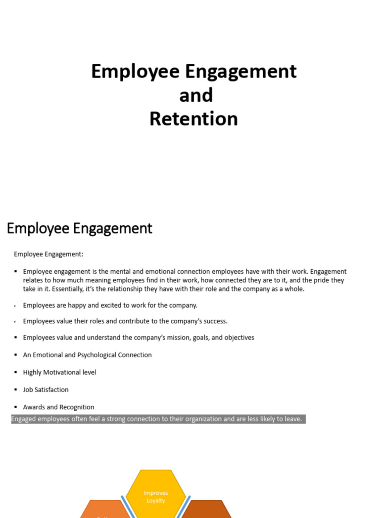 Boosting Employee Engagement & Retention | PDF