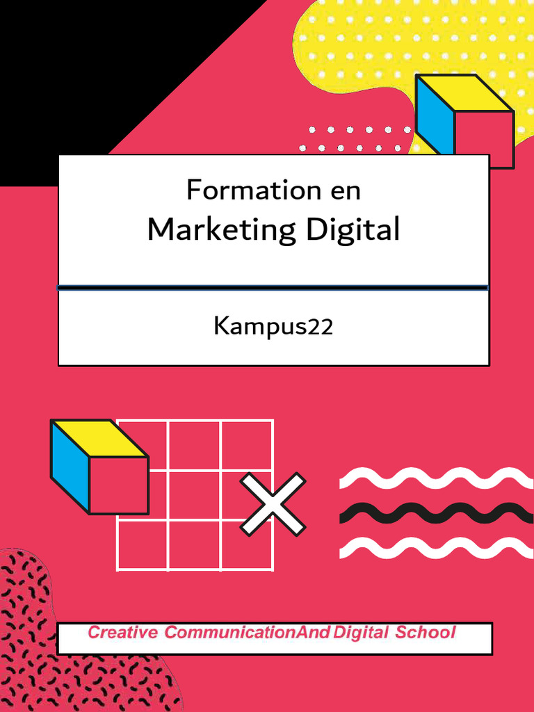 Formation Marketing Digital avec Kampus22 | PDF | Commercialisation ...