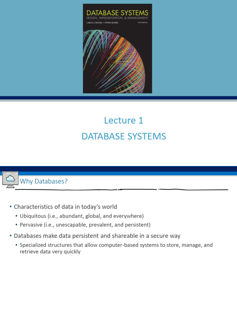 Understanding Database Systems Basics | PDF | Databases | Sql