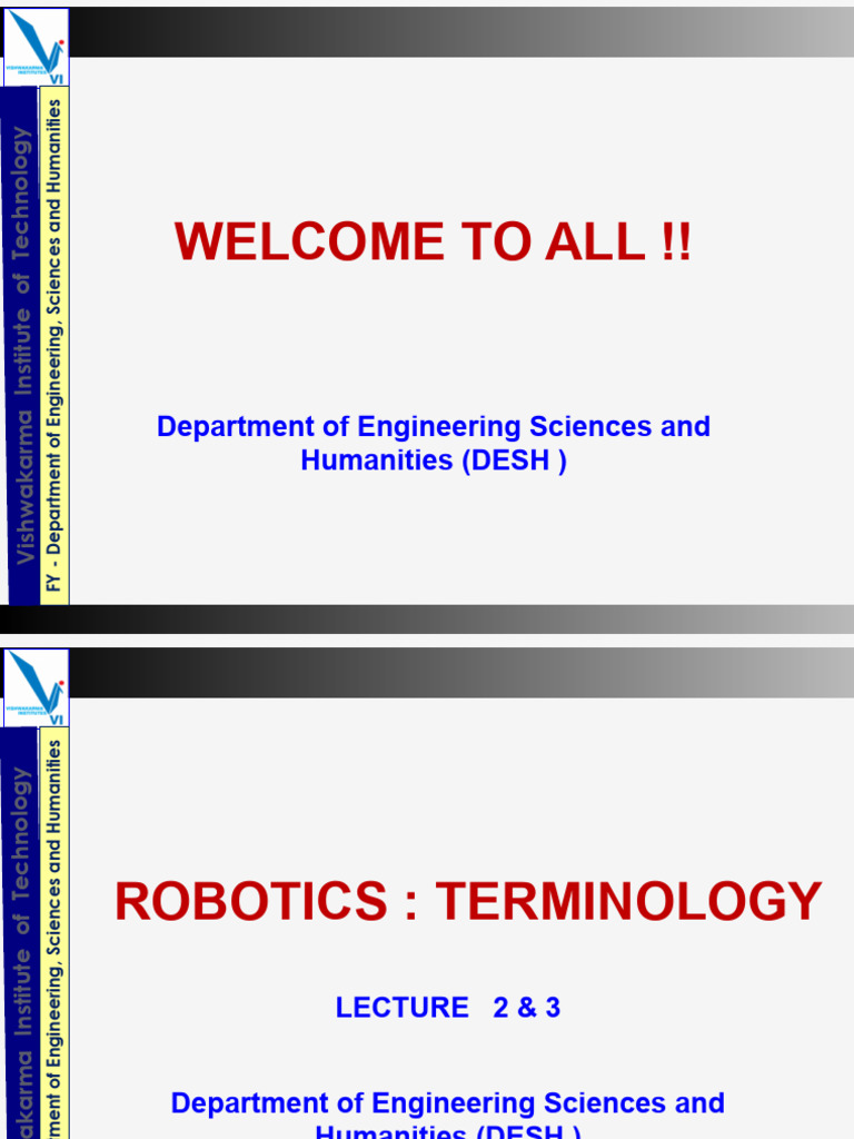 Robotics Terminology and Anatomy Guide | PDF | Mechanical Engineering