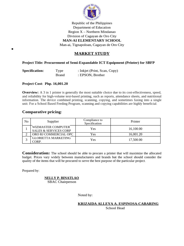 Market Study LAPTOP Pigsa Q1 | PDF