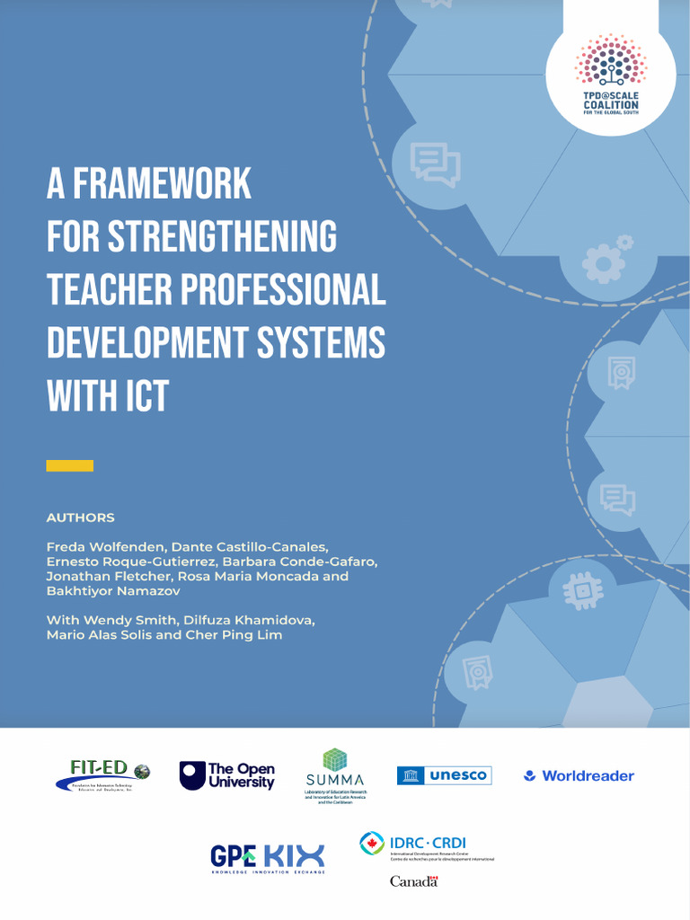 A Framework For Strengthening Teacher Professional Development Systems ...