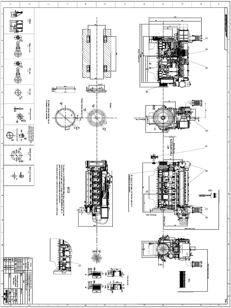 X6170 Outline Drawing 1350 1500rpm, 18 Flywheel+Flywheel Housing) en ...