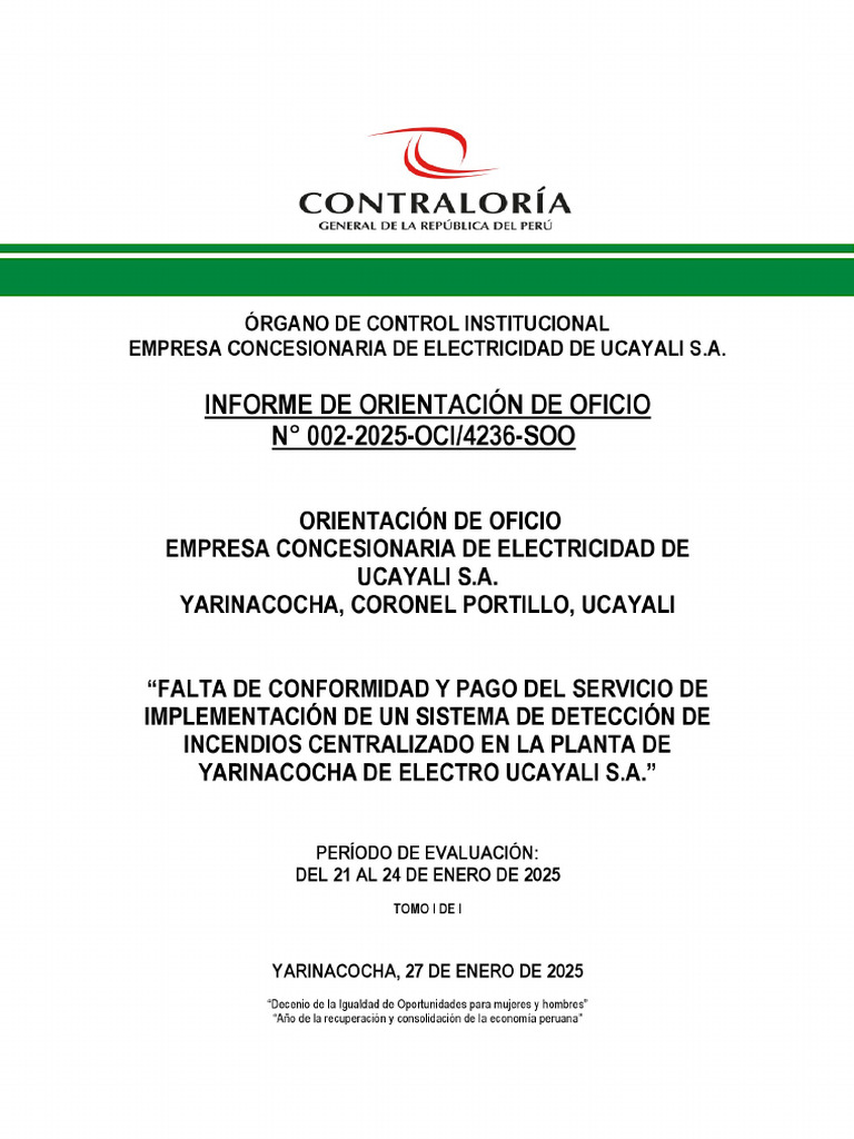 Para Carta A CGR 1 | PDF
