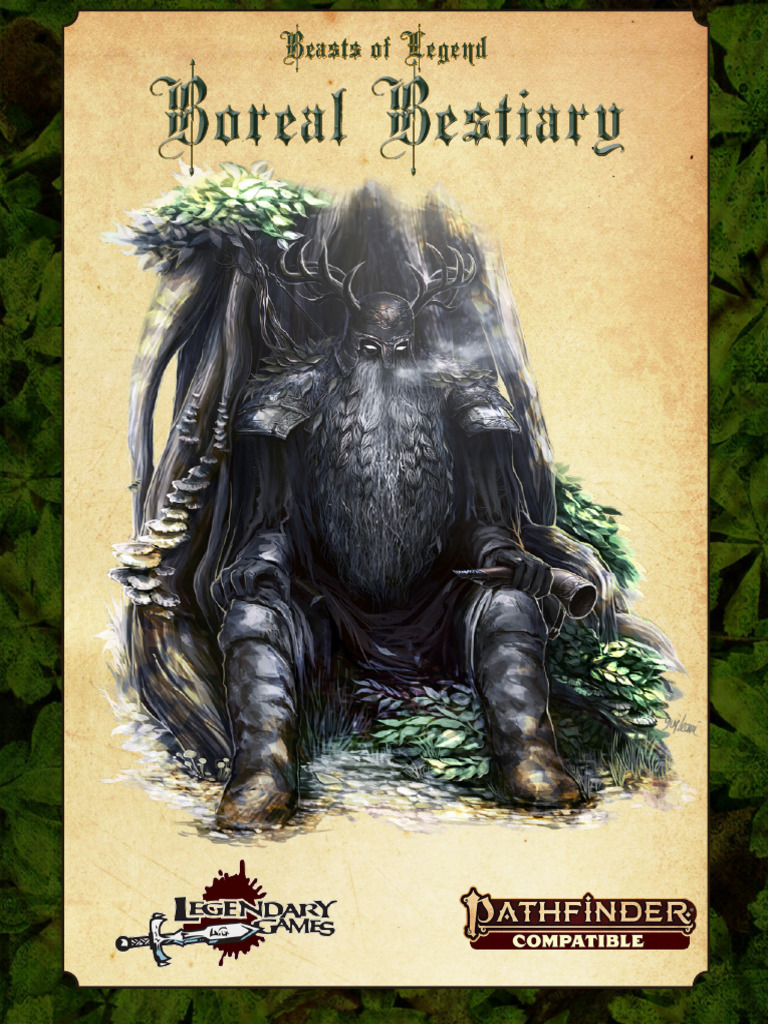 Boreal Bestiary for Pathfinder 2E | PDF | License | Copyright