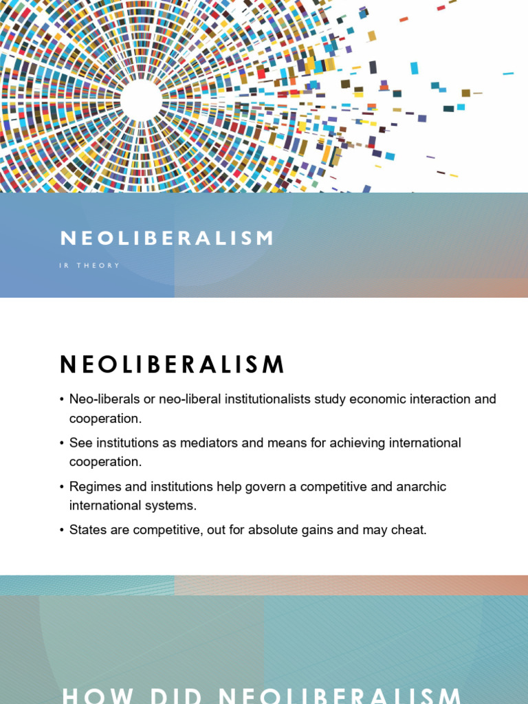 Understanding Neo-Liberalism in IR Theory | PDF | Political Science ...