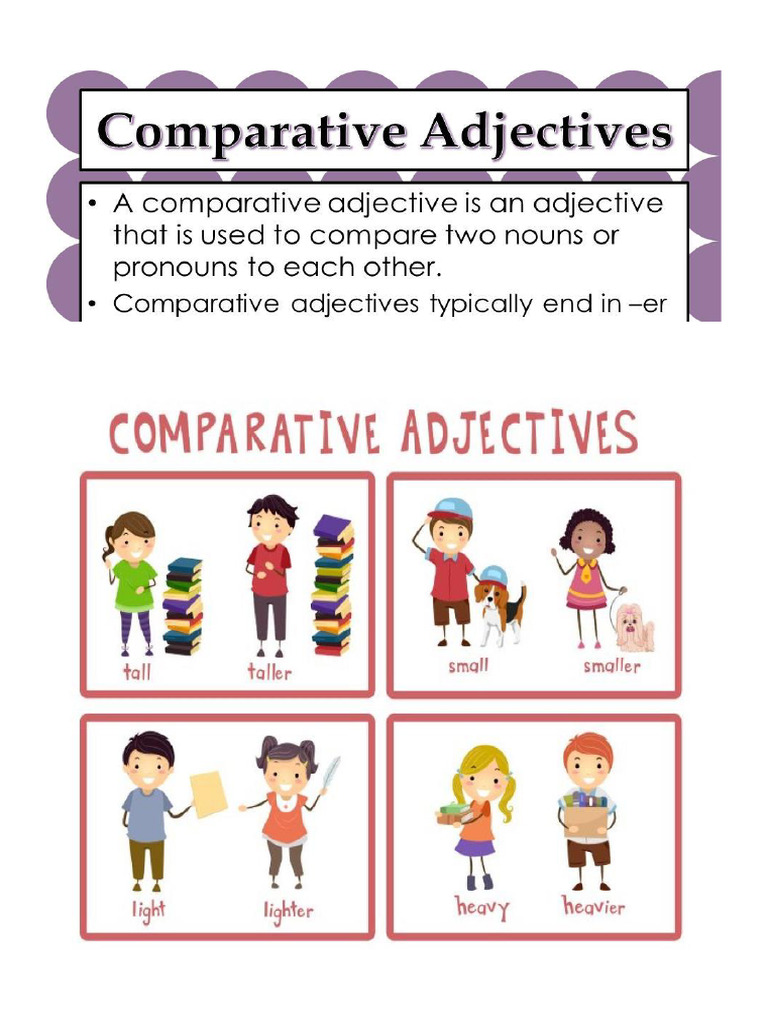 Comparative Adjective | PDF