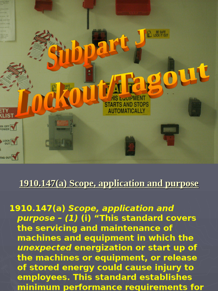 loto.ppt A LOTO (Lockout/Tagout) system is a critical industrial safety ...