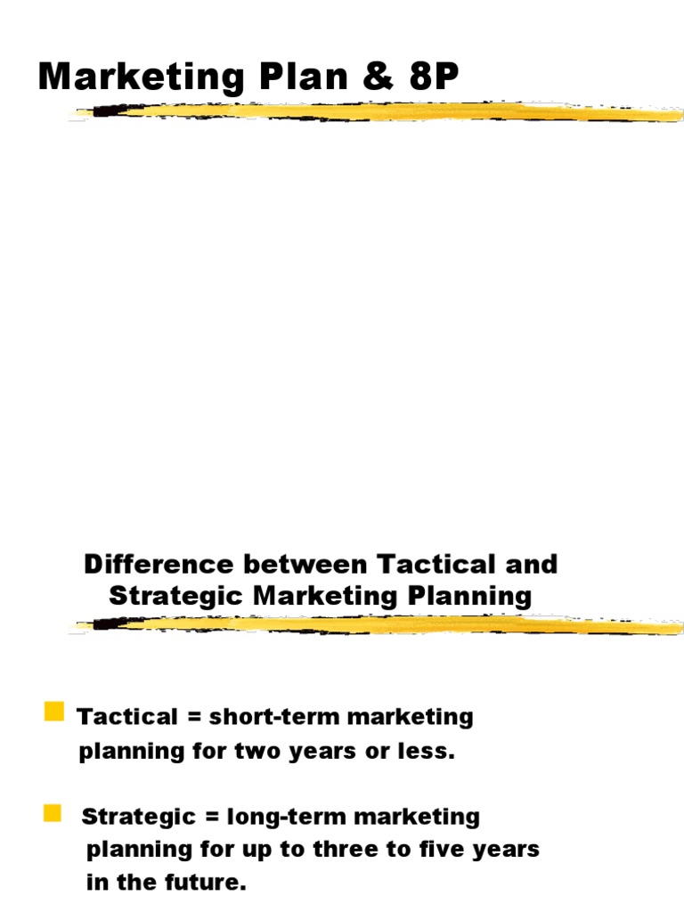 2b Marketing Plan & 8p-Y3 | PDF | Strategic Management | Marketing Strategy