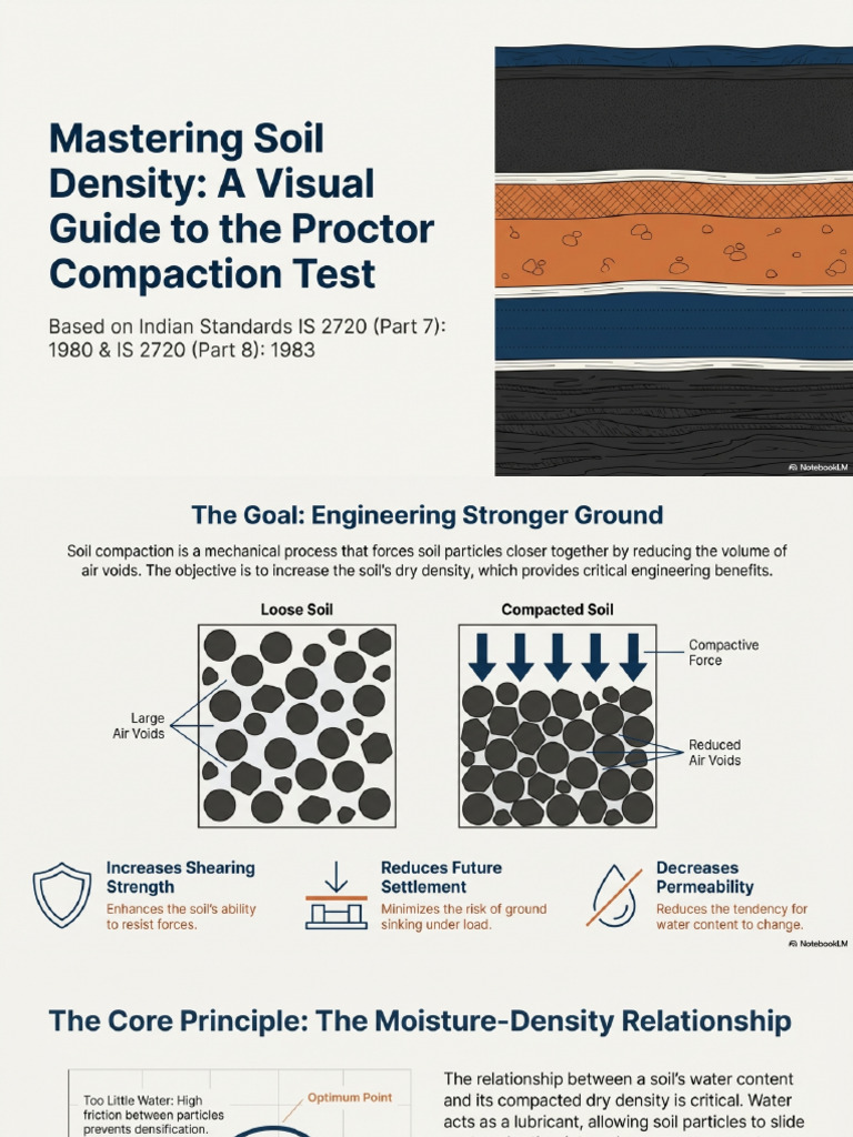 Proctor Compaction Testing | PDF