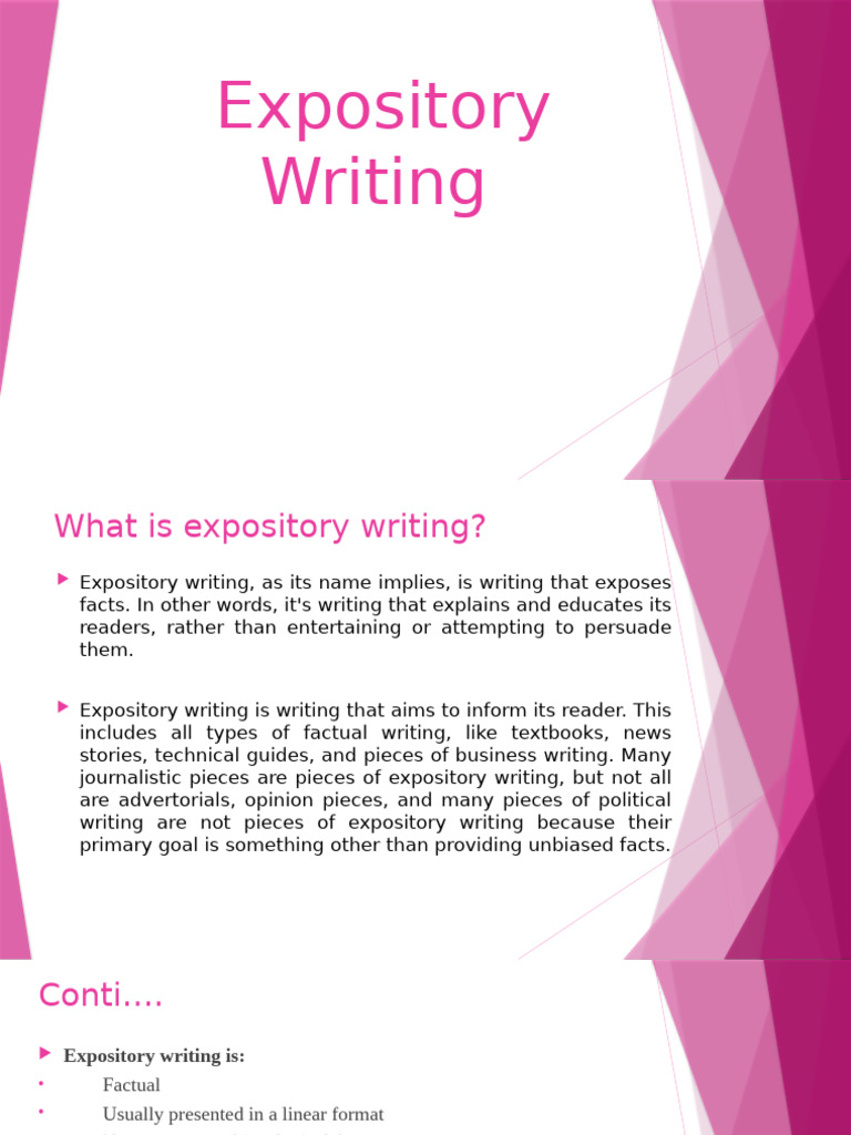 Understanding Expository Writing Basics | PDF | Essays | Writing