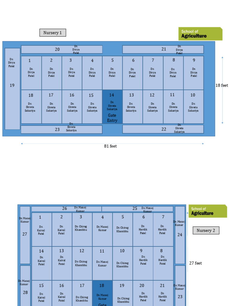 Nursery 1 & Nursery 2 Faculty Allocation | PDF