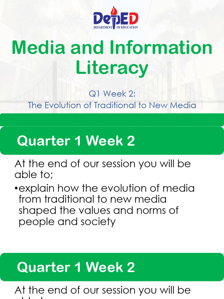 Evolution of Media: Traditional to New | PDF | Information Age | New Media