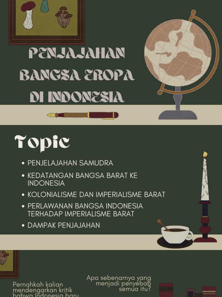 Penjajahan Bangsa Eropa Di Indonesia | PDF