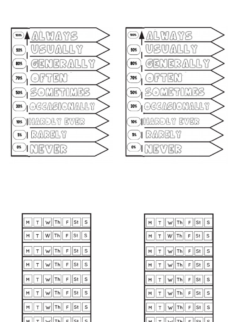 Notebook-Adverbs of Frequency | PDF