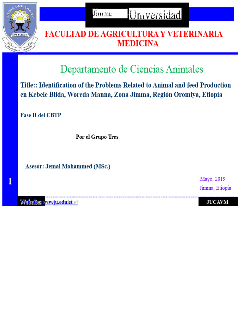 Departamento de Ciencias Animales | PDF | Granjero