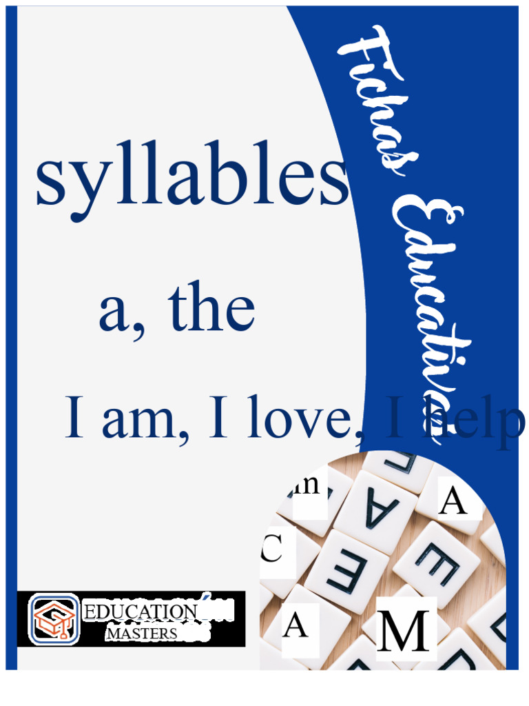 Syllable Cards La, Le, Li, Lo, Lu - EDUCATION TEACHERS | PDF