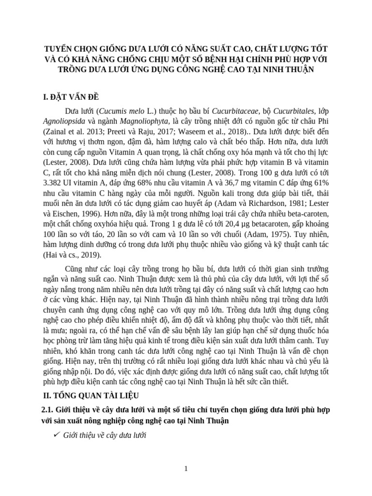 Ket Qua Tuyen Chon Dua Luoi | PDF
