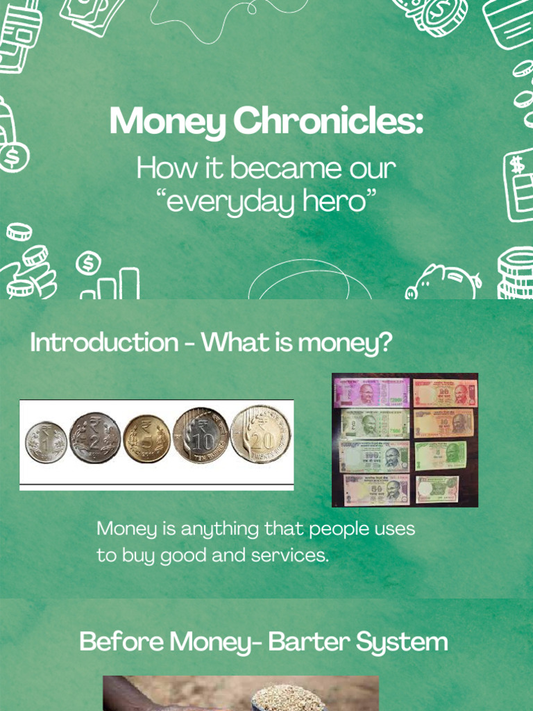 Class 8 - Money & Its Functions | PDF | Money | Monetary Economics