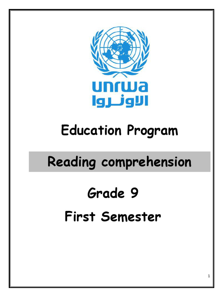 Grade 9 Reading Comprehension Exercises | PDF