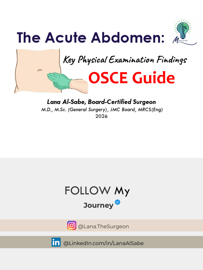Recognizing Acute Abdomen Signs | PDF | Abdomen | Gastroenterology