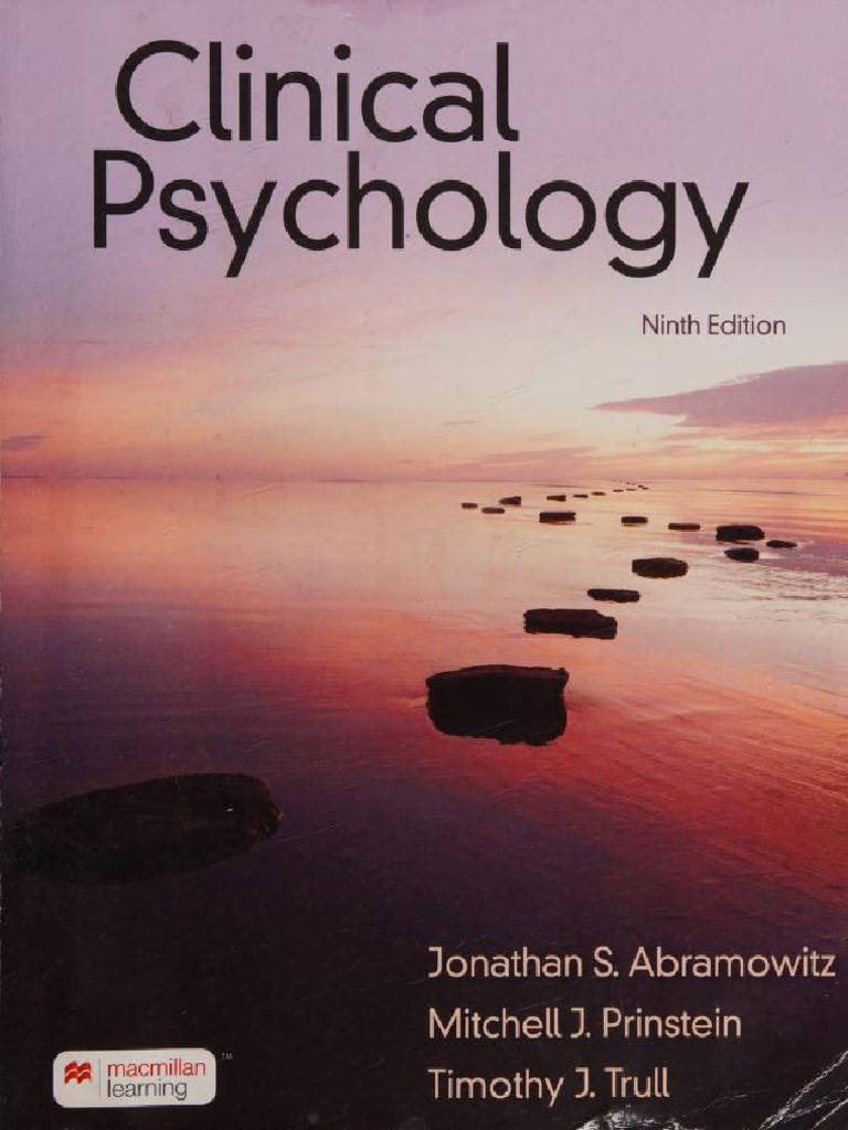 Clinical Psychology: Jonathan S. Abramowitz Mitchell J. Prinstein Learning Timothy J. Trull ...