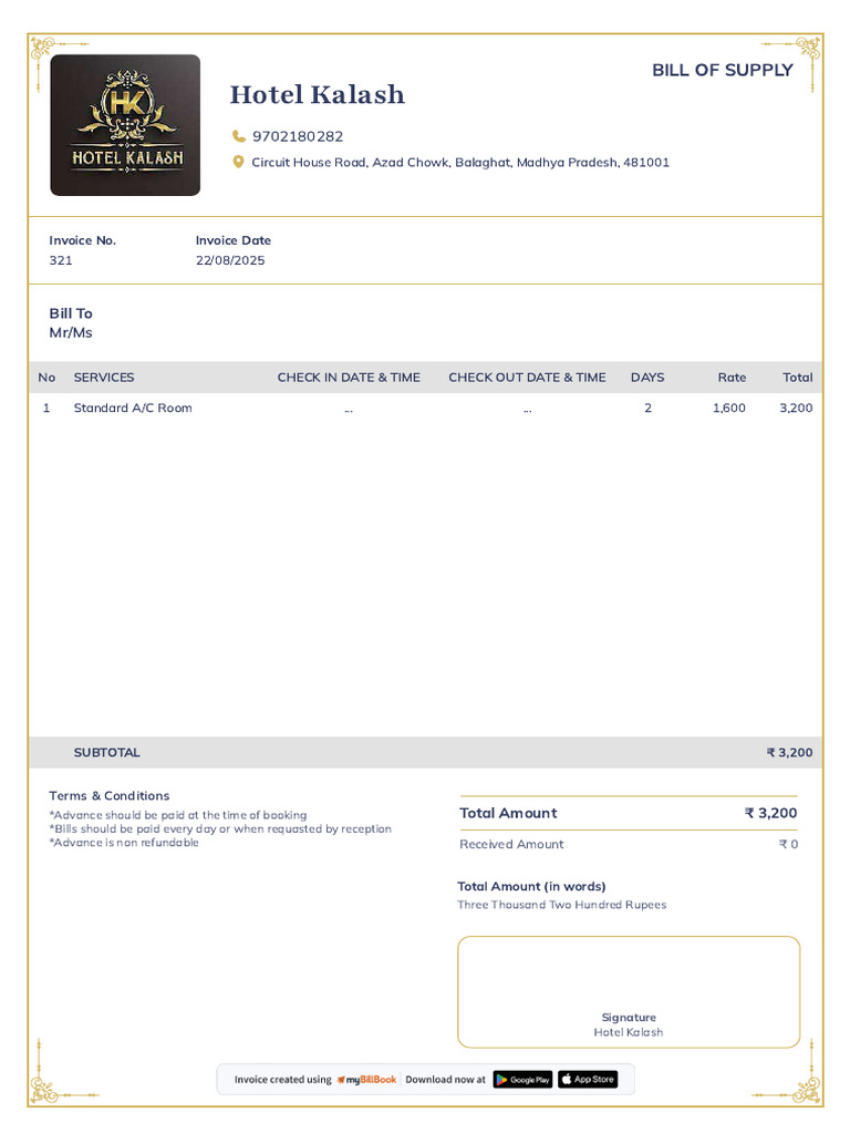 321-Sales Invoice-Mr Ms | PDF