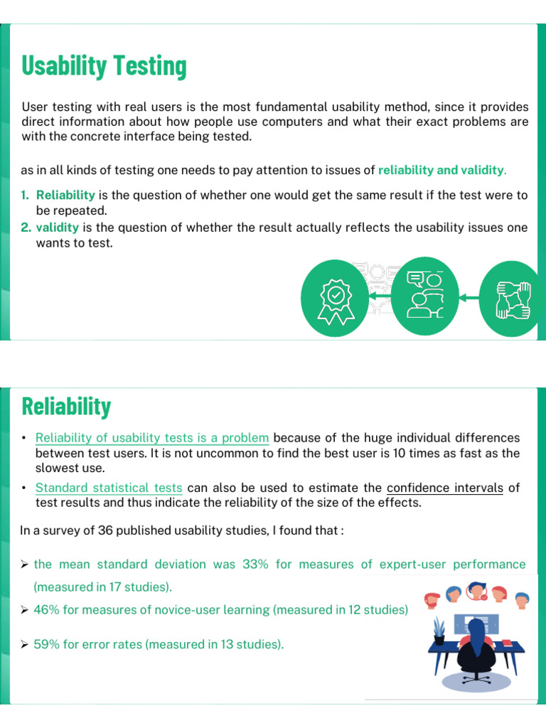 CH6- Usability Testing1- Zubaida | PDF | Usability | Validity (Statistics)