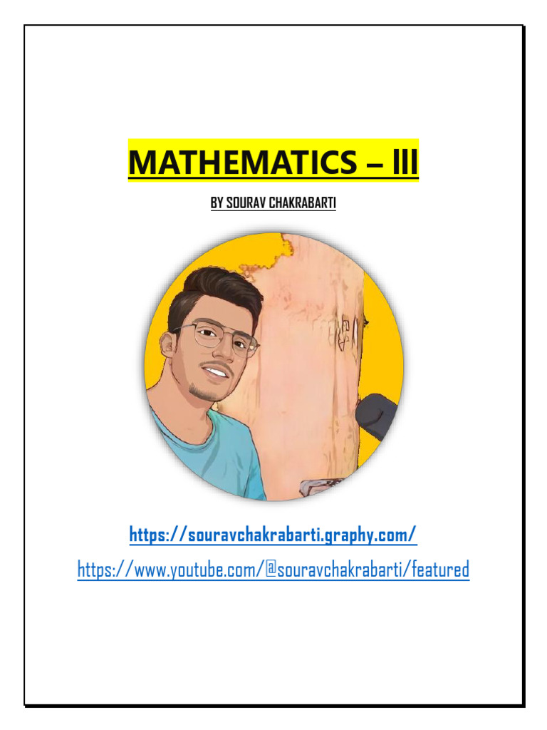 3rd Sem ME Maths 4 Pyq (1) | PDF