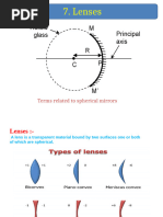 Class 10 Lenses: Key Concepts & Uses | PDF | Optics | Light