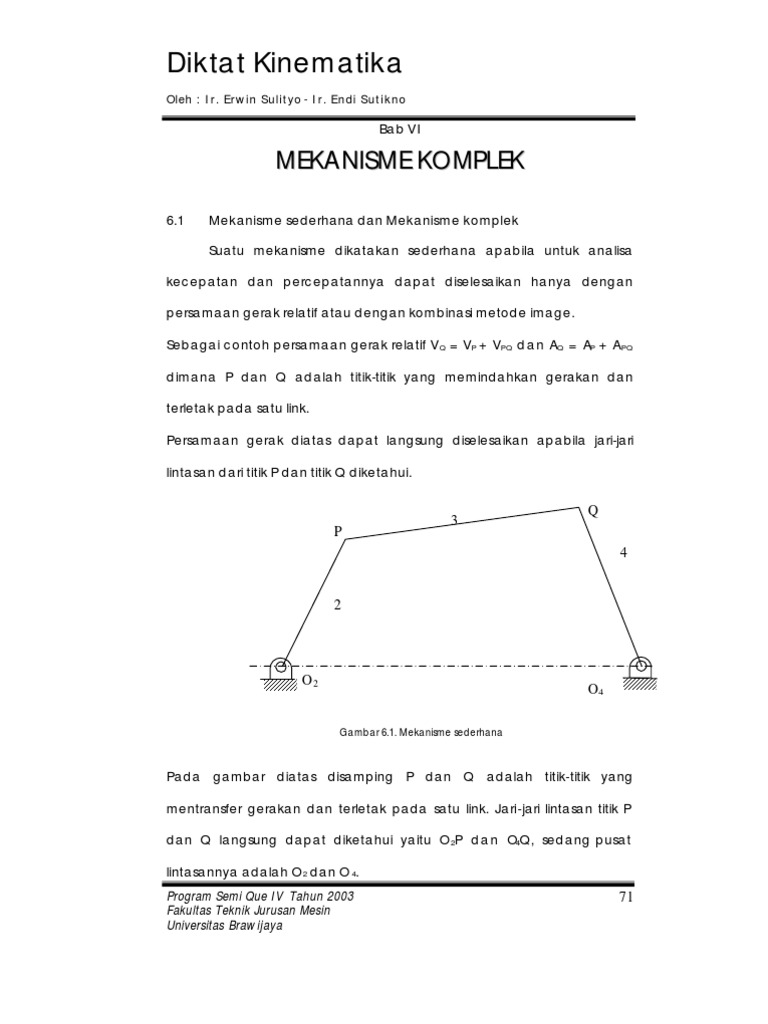 07 F Bab6 Kinematika | PDF