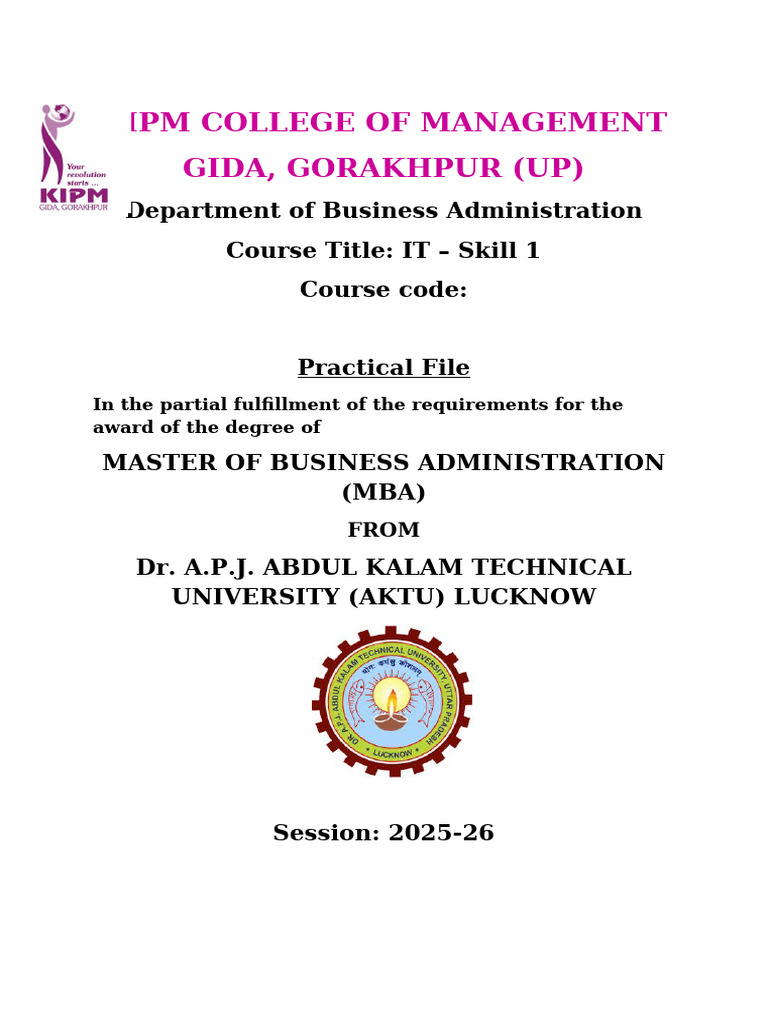 Kipm College of Management | PDF | Computer Network | Printer (Computing)
