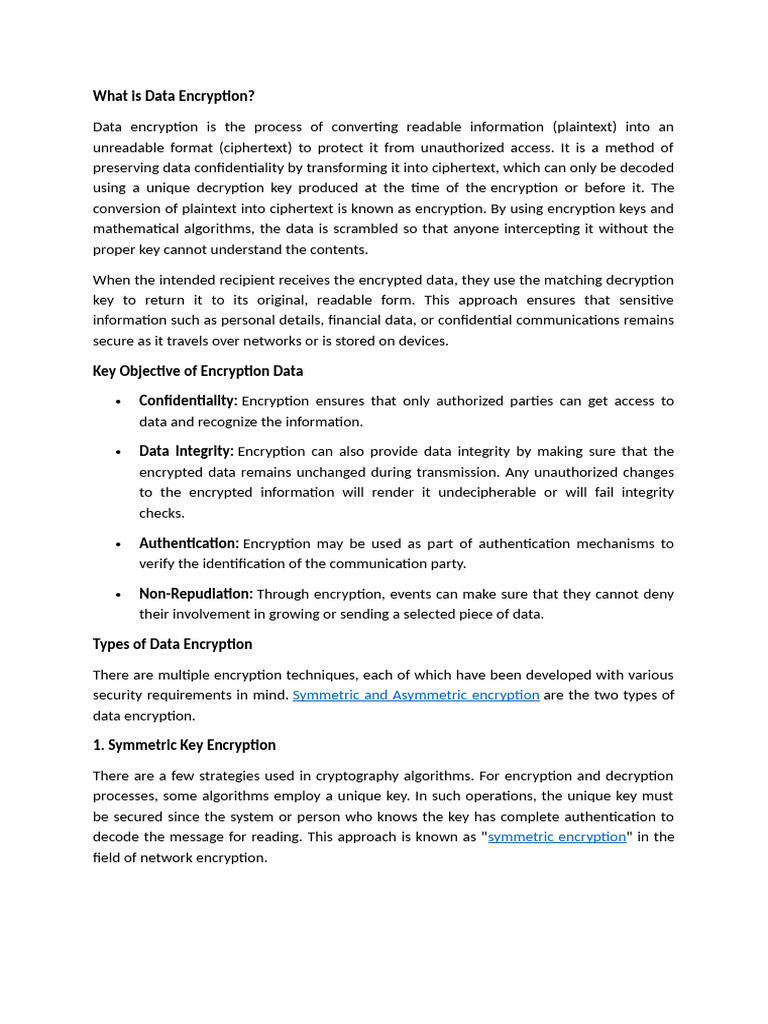 Encryption | PDF | Encryption | Key (Cryptography)