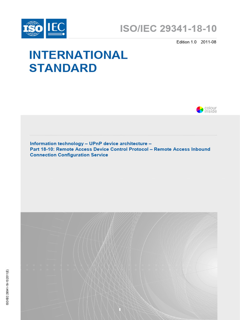 Iso 29341-18-10 2011 | PDF | Domain Name System | Xml