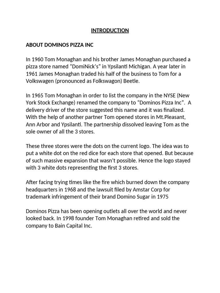 dominos NTO updated | PDF | Pizza | Chili Pepper