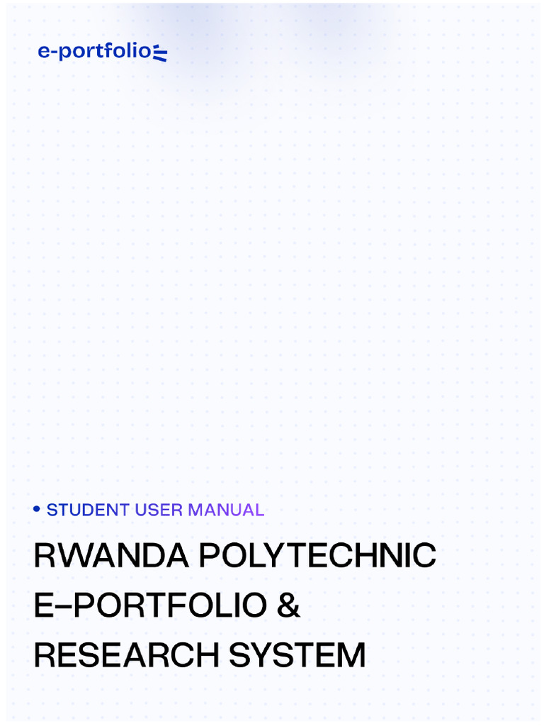 Student User Manual | PDF | System Software | Software