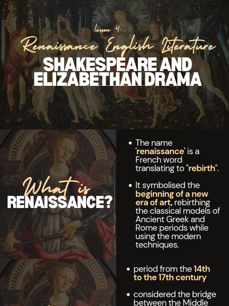 Shakespeare's Influence on Renaissance Drama | PDF | Romeo And Juliet ...