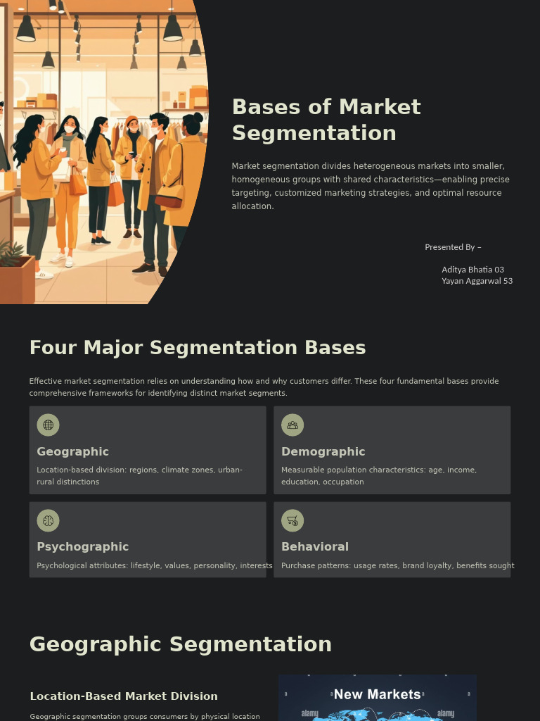 Bases-of-Market-Segmentation | PDF | Market Segmentation | Brand