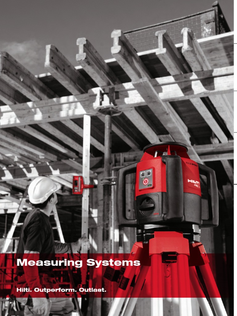 Hilti's Comprehensive Line of Precision Measuring Tools | PDF | Tripod ...