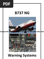 B737 Master Caution & Aural Warning Guide | PDF | Aviation | Aerospace ...