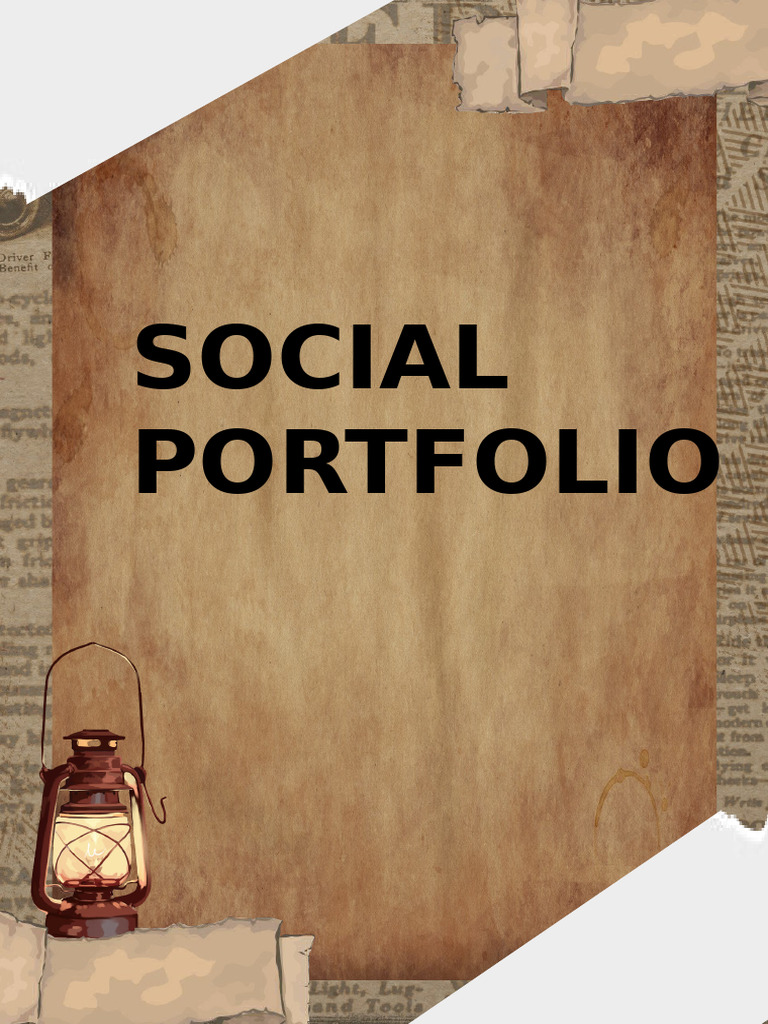 Brown and Beige Scrapbook Vintage Blank Page Border A4 Document | PDF